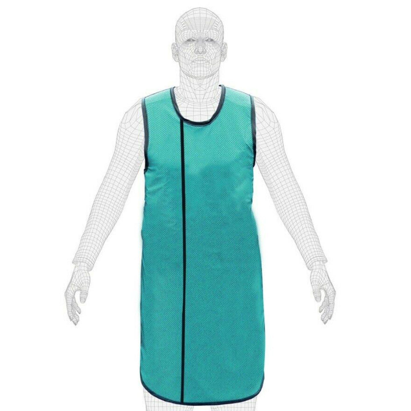 SPOX Light Weight Vinyl Lead Apron Wrap Round X-ray (Front 0.5mm Back ...